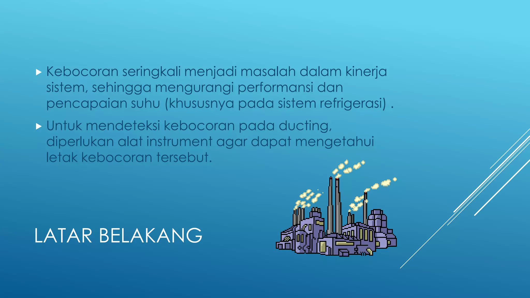 Leak detector berbasis arduino | PPTX