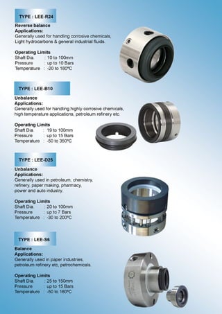 Leak - End Engineers, Mumbai, Industrial Mechanical Seal | PDF