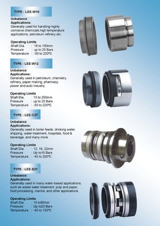 Leak - End Engineers, Mumbai, Industrial Mechanical Seal | PDF