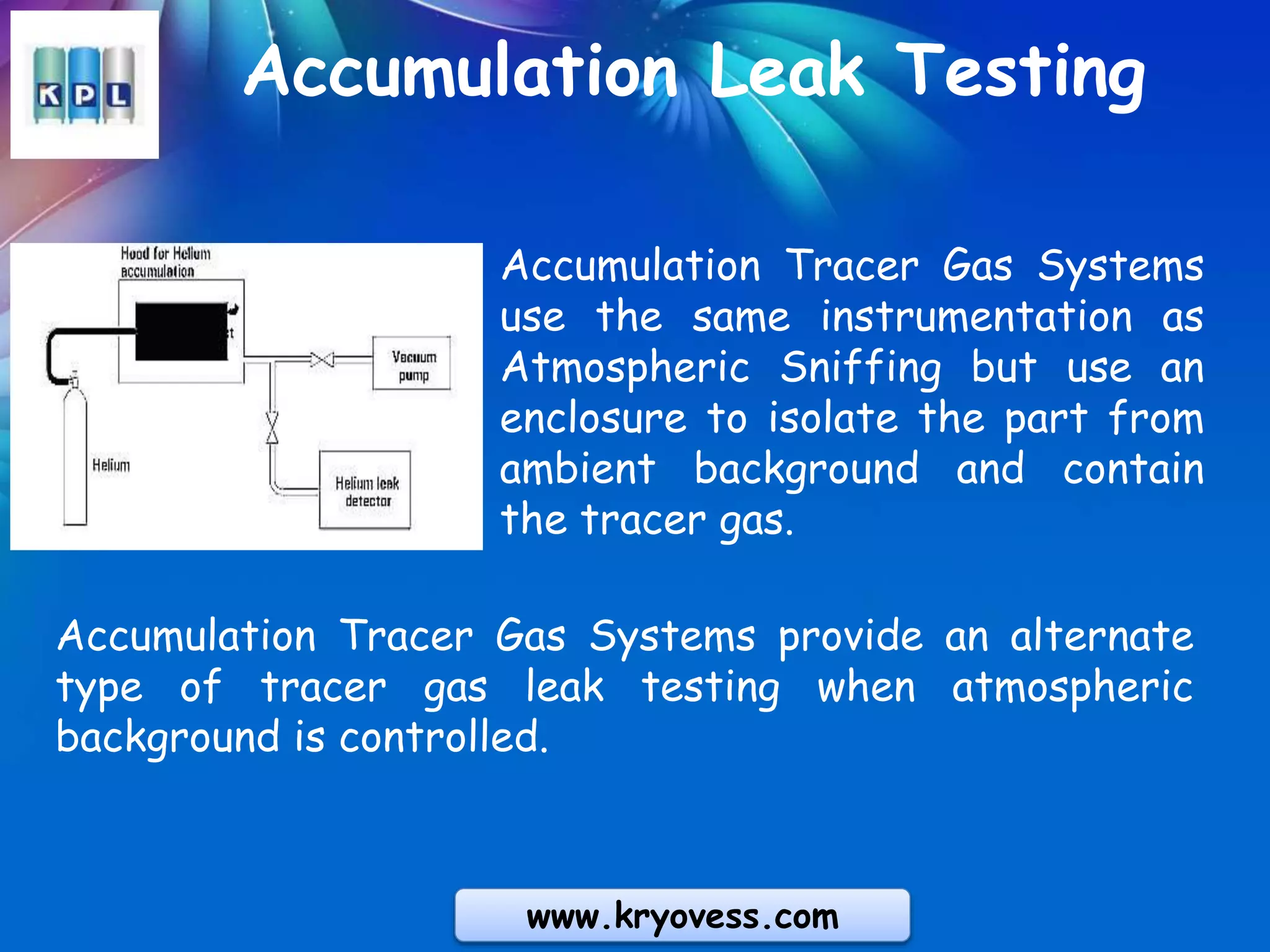 Leak Testing: Different Types Of Leak Testing Methods | Helium Leak ...