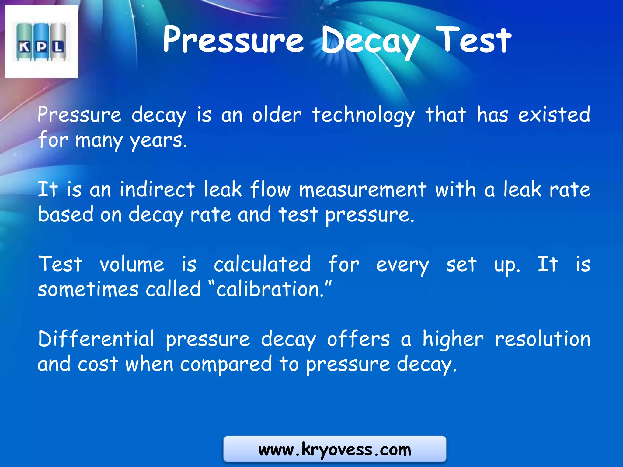 Leak Testing: Different Types Of Leak Testing Methods | Helium Leak ...