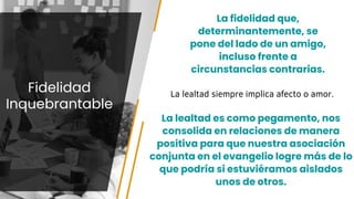LEALTAD PRIMERA PARTE, TOMADO DEL LIBRO DE BOB STORGE. pdf | PDF