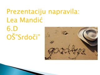 Lea mandic sigurnost | PPSX