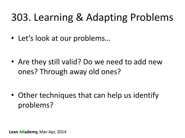 [Lean 101] Learn, Adapt & Pivot | PPT