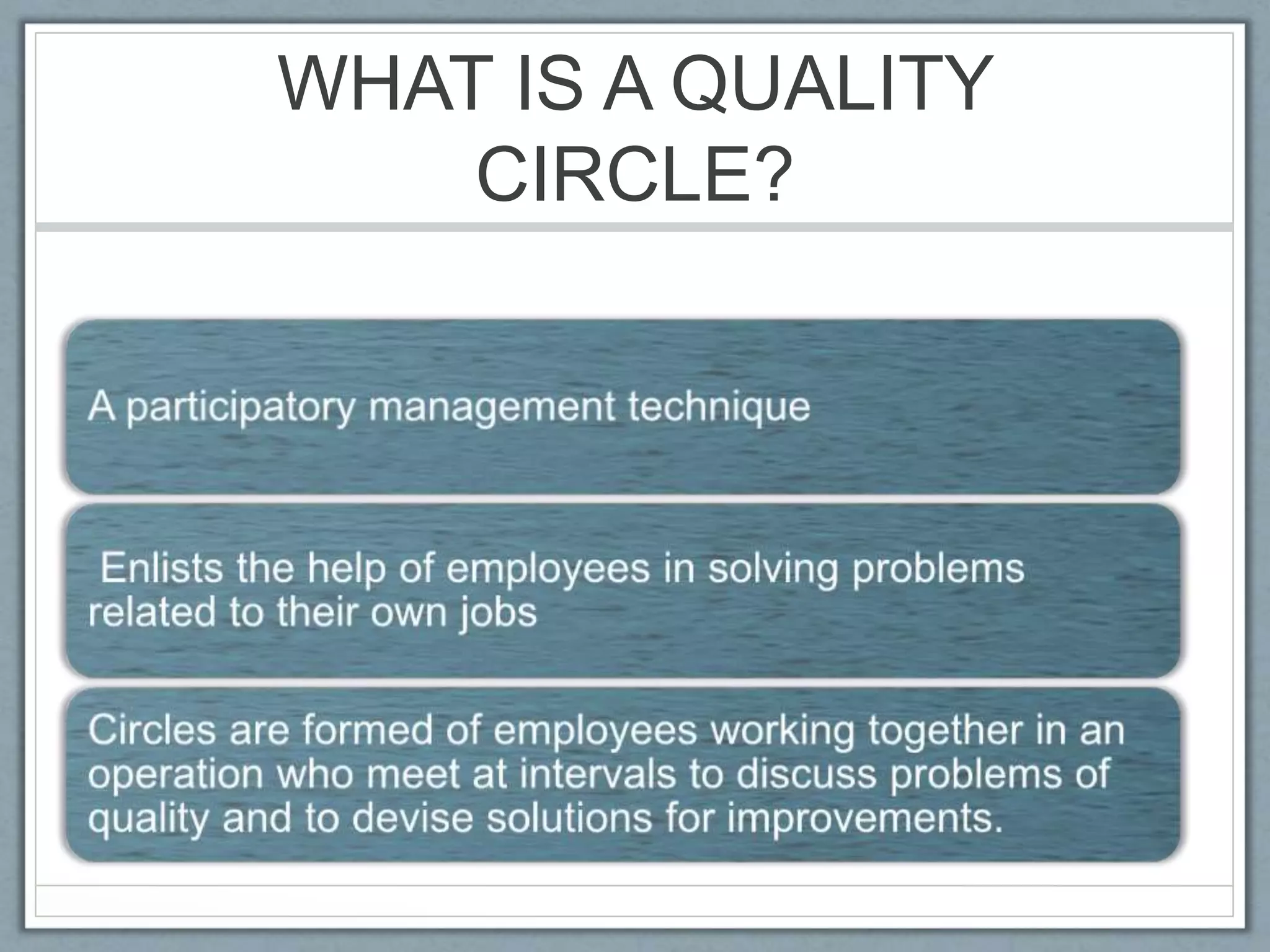 LEAN MANUFACTURING : QUALITY CIRCLE FOR GARMENT CONSTRUCTION LABORATORY ...