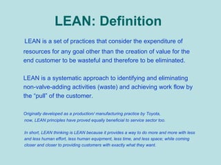 LEAN | PPT
