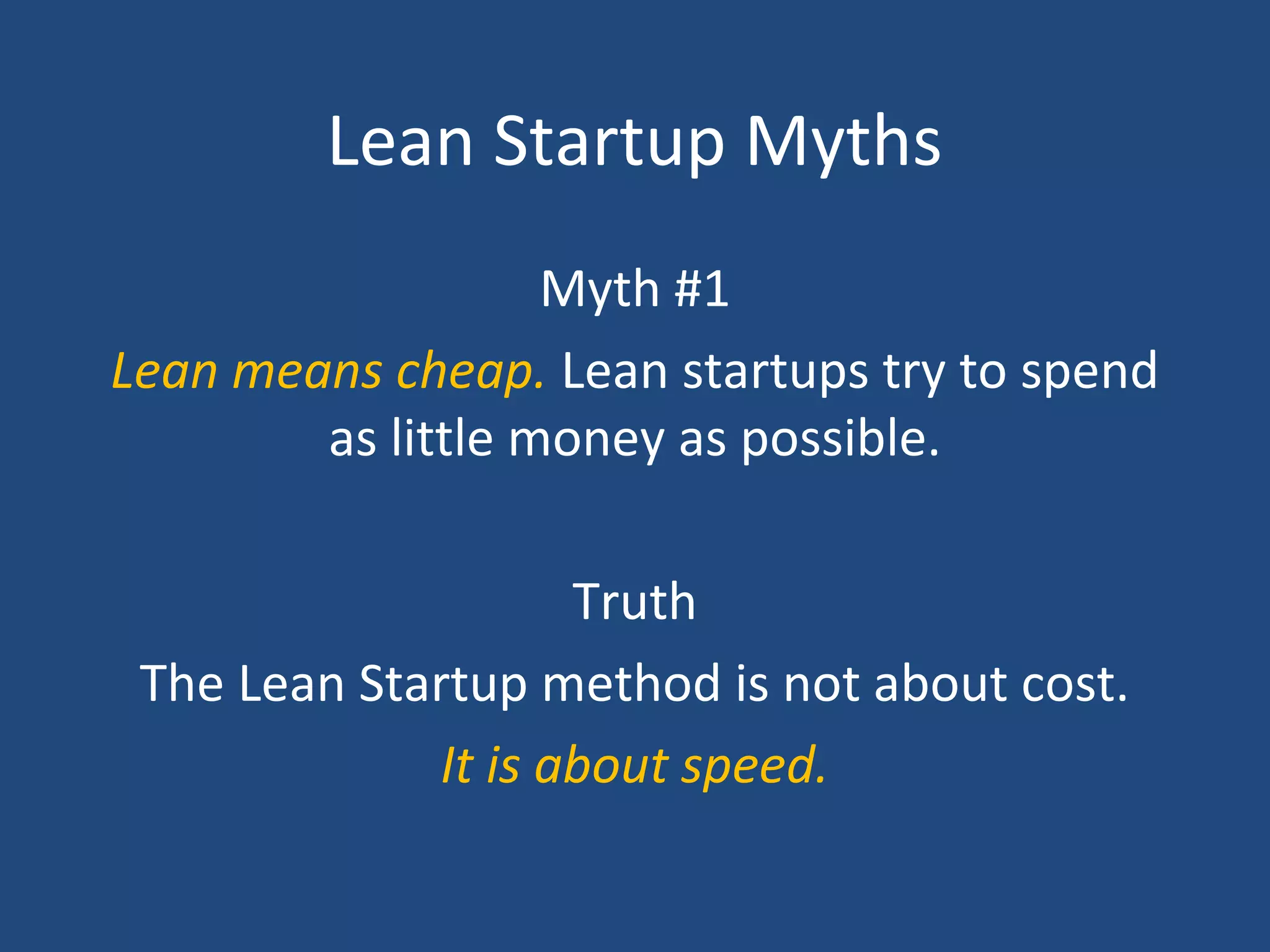 Lean Startup Methodology | PPT
