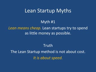 Lean Startup Methodology | PPT