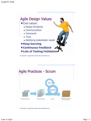 Lean agile pt | PDF