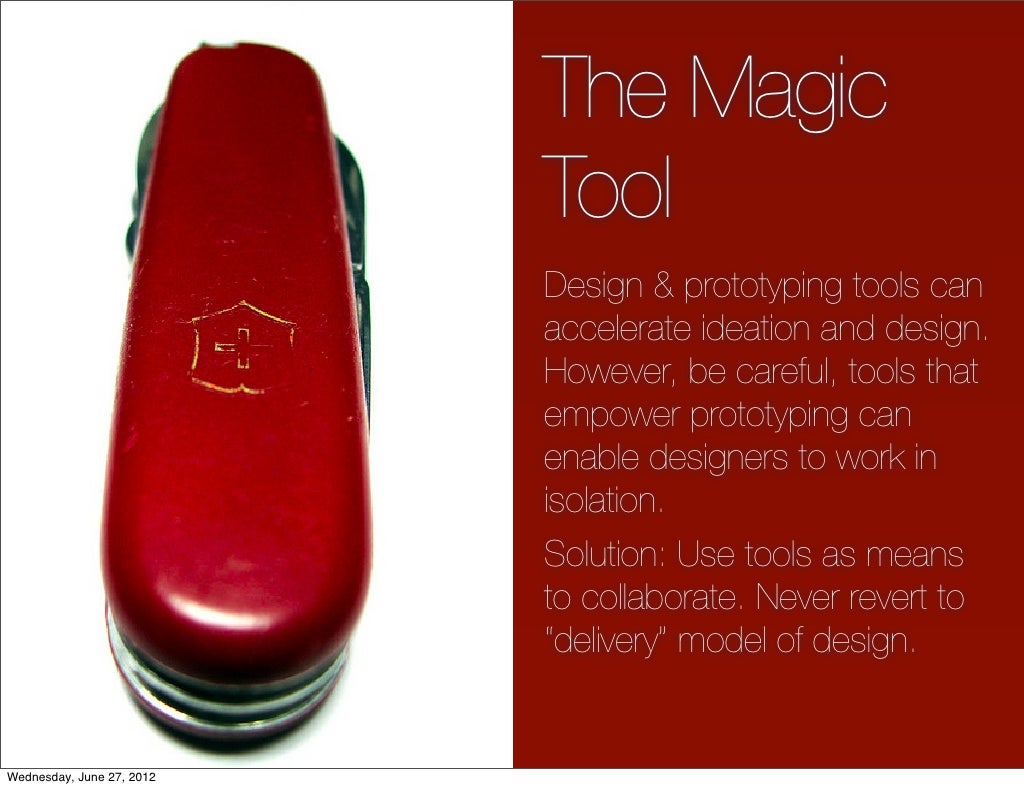 The Magic Tool Design