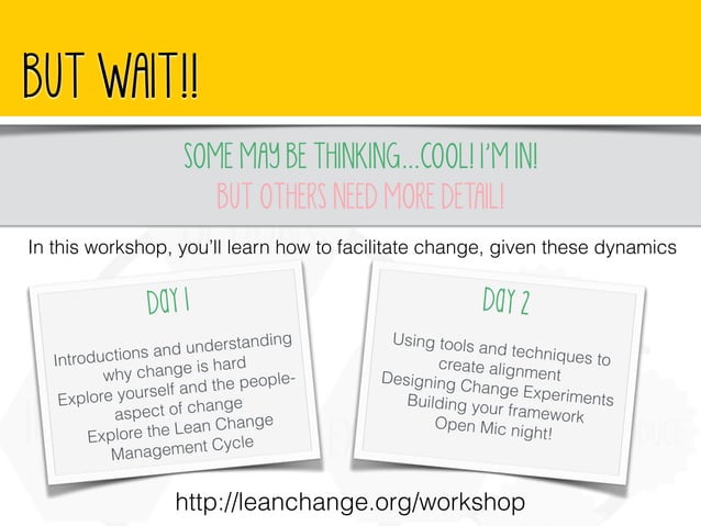 Lean Change Agent - Applying Lean and Agile to Change Management | PPT