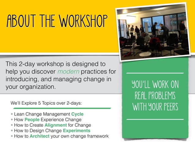Lean Change Agent - Applying Lean and Agile to Change Management | PPT
