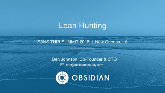 Lean Hunting | PPT