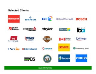 Lean Innovation Overview | PDF