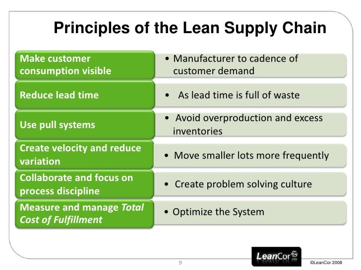 Lean Logistics Summit Keynote Presentation