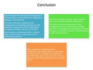 Lean management | PPT