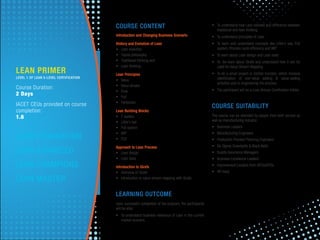 lean management training | PPT