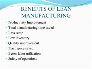 Lean Manufacturing | PPT