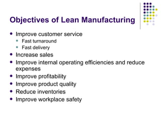 Lean Manufacturing 2009 - By Jerry Helms | PPT