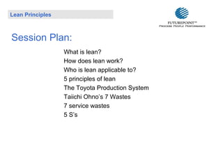 Lean principles | ODP