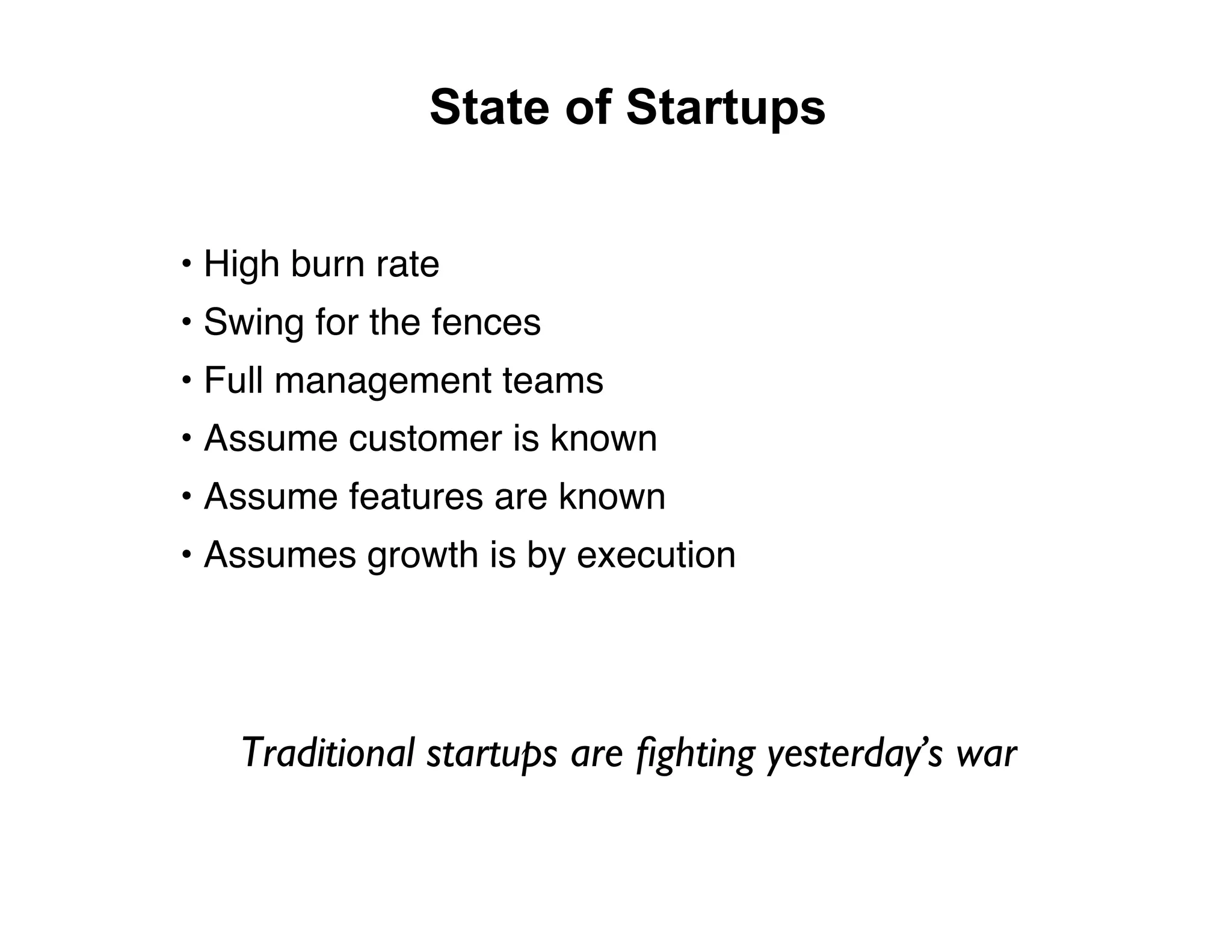Lean Startups Steve Blank Eric Ries | PDF