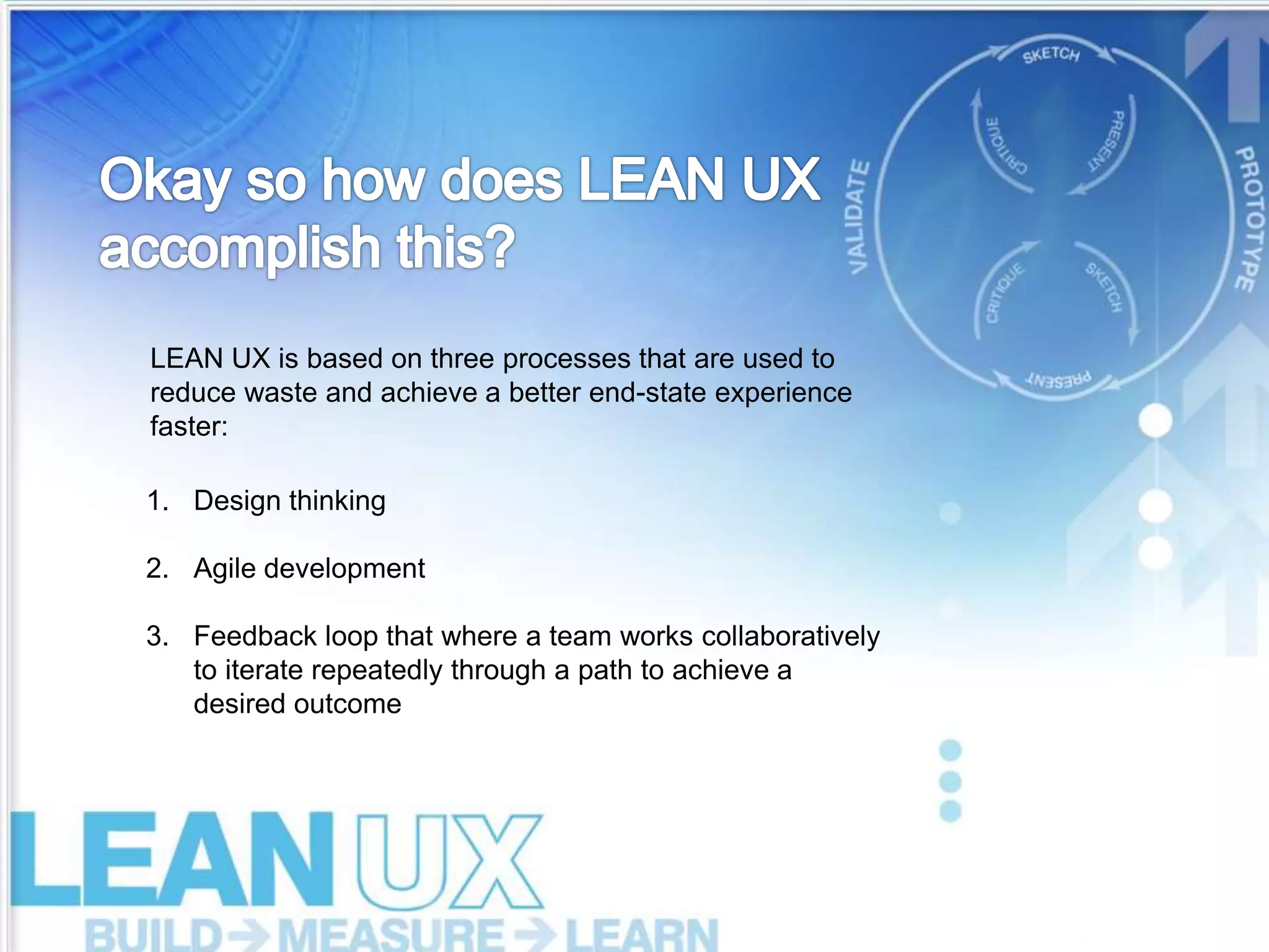 What is Lean UX? | PPTX | Computer Software and Applications | Computing