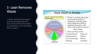 Lean Production | PPTX | Manufacturing Industry | Industries