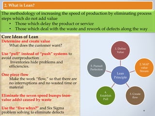 Lean 6 sigma | PPTX