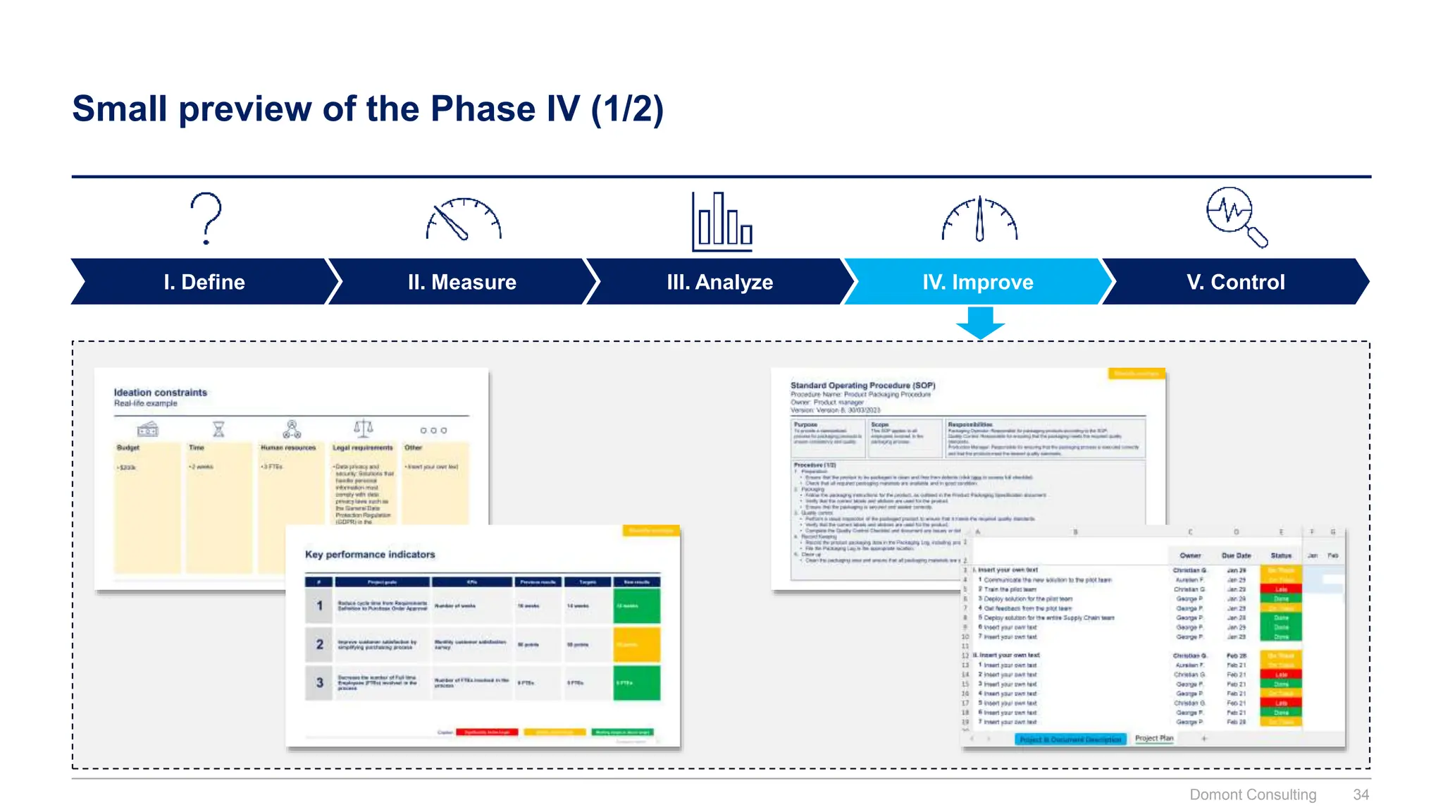 Lean 6 Sigma Toolkit in PowerPoint and Excel | PPTX
