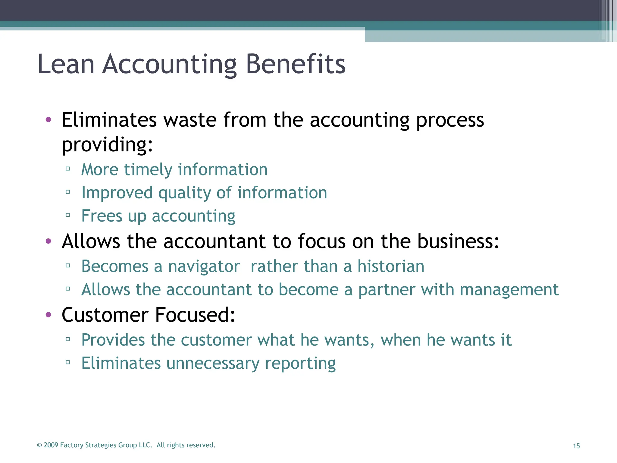 Lean accounting principals and practices | PPT