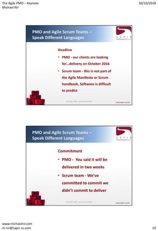 Lean agile The Agile PMO – Practical Value Driven Change Leadership in ...