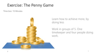 Lean, agile and dev ops games- facilitator's guide | PPTX