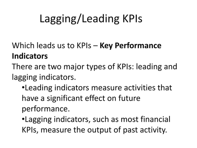 Lean Agile Metrics And KPIs | PPT