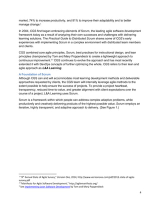 Lean and Agile Learning: The CGS Approach | PDF