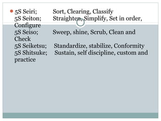 Lean and agile manufacturing system | PPT | Manufacturing Industry ...