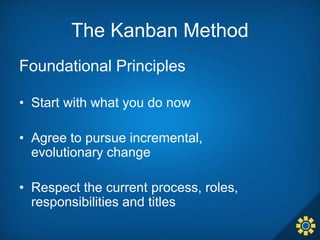 Lean and Kanban: An Alternative Path to Agility -Gartner PPM Summit 2014 | PPTX