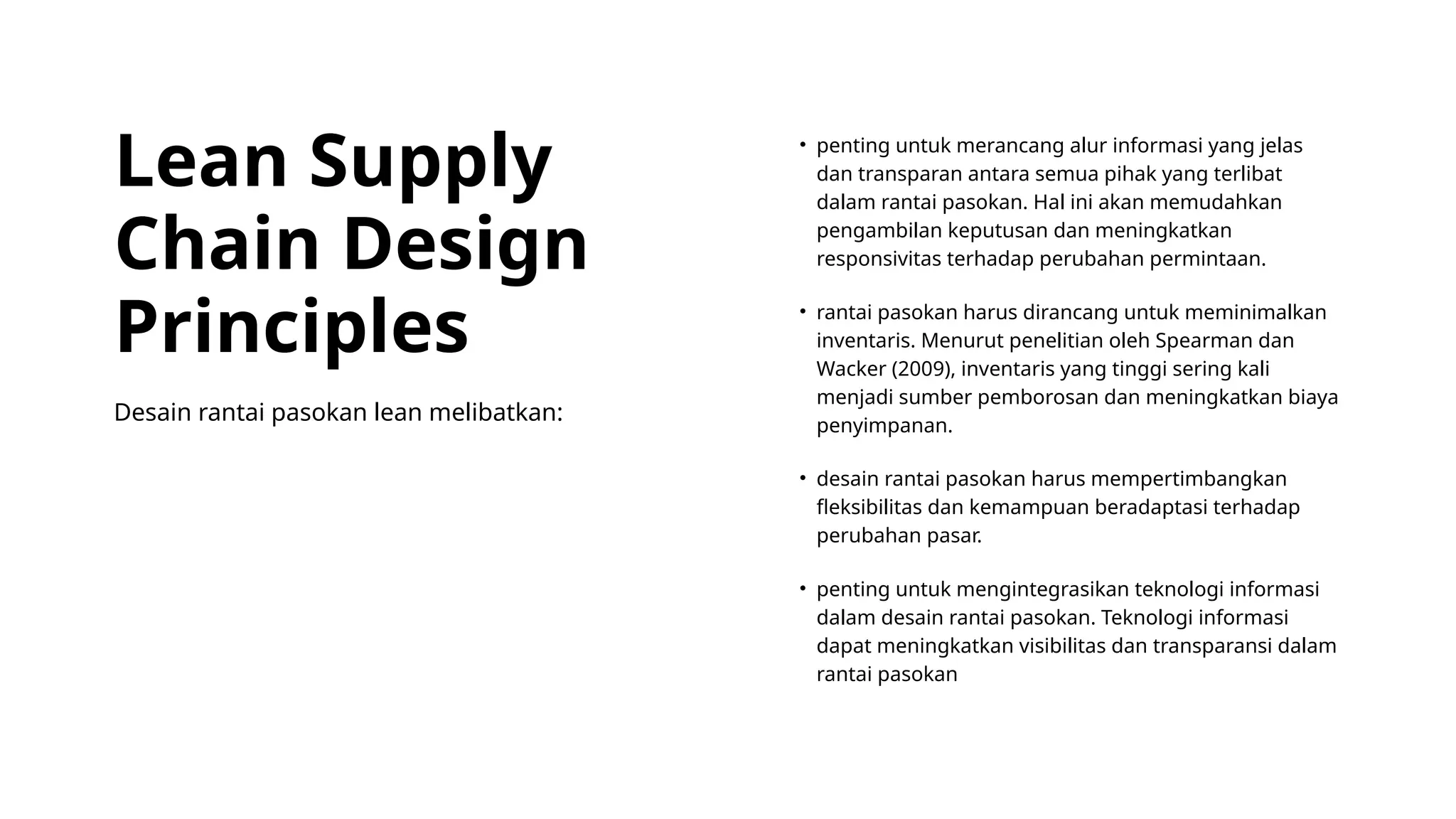 Lean and Supply Chain Management and pre | PPTX