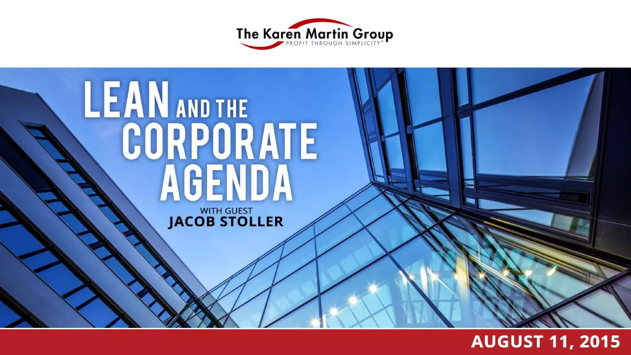 Lean and the Corporate Agenda with Guest Jacob Stoller | PDF