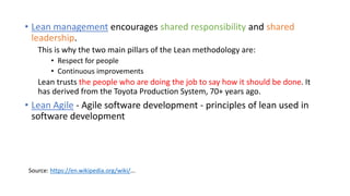 Lean and value by christa mulders january 2020 | PPTX