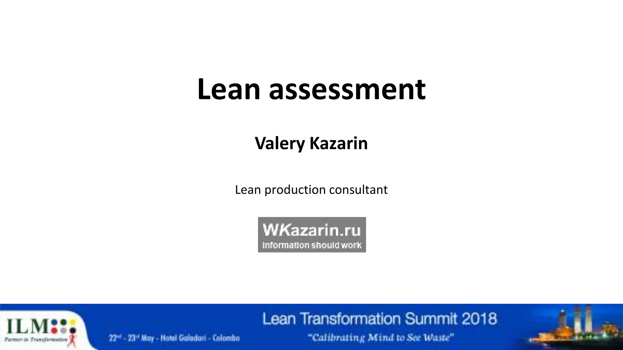 Lean Assessment | PPT