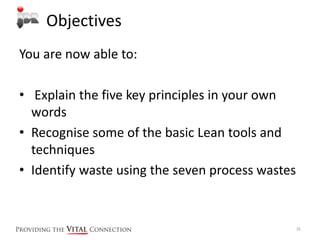 Lean awareness handouts | PPTX