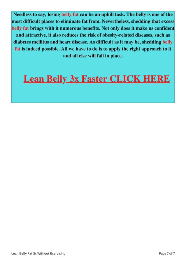 Lean Belly Fat 3x Without Exercising.pdf
