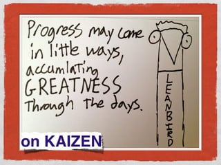 Lean Birds Speak on Kaizen | PPT
