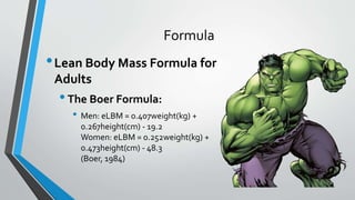 Lean body weight in contrast media CT Scan | PPT