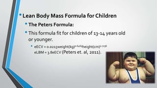 Lean body weight in contrast media CT Scan | PPT