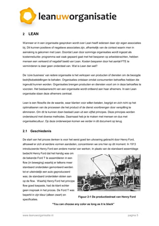 Lean uw organistie | PDF