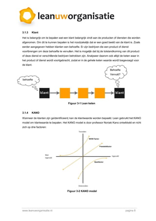 Lean uw organistie | PDF