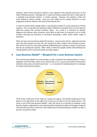 Lean Business System | PDF