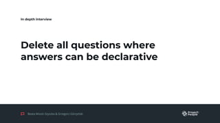 Lean Canvas and Persona & Problem Validation workshop by Project ...