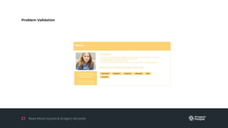 Lean Canvas and Persona & Problem Validation workshop by Project ...